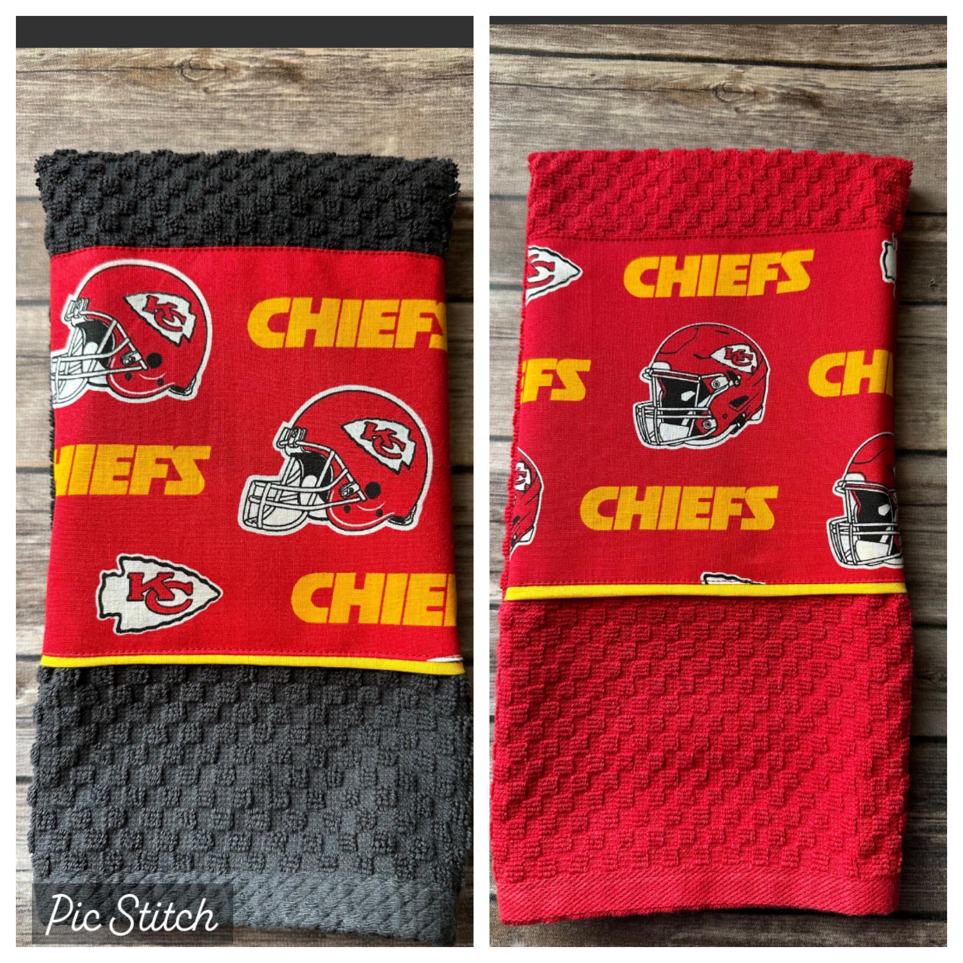 Kansas City Chiefs Bar or Kitchen Towels - Etsy