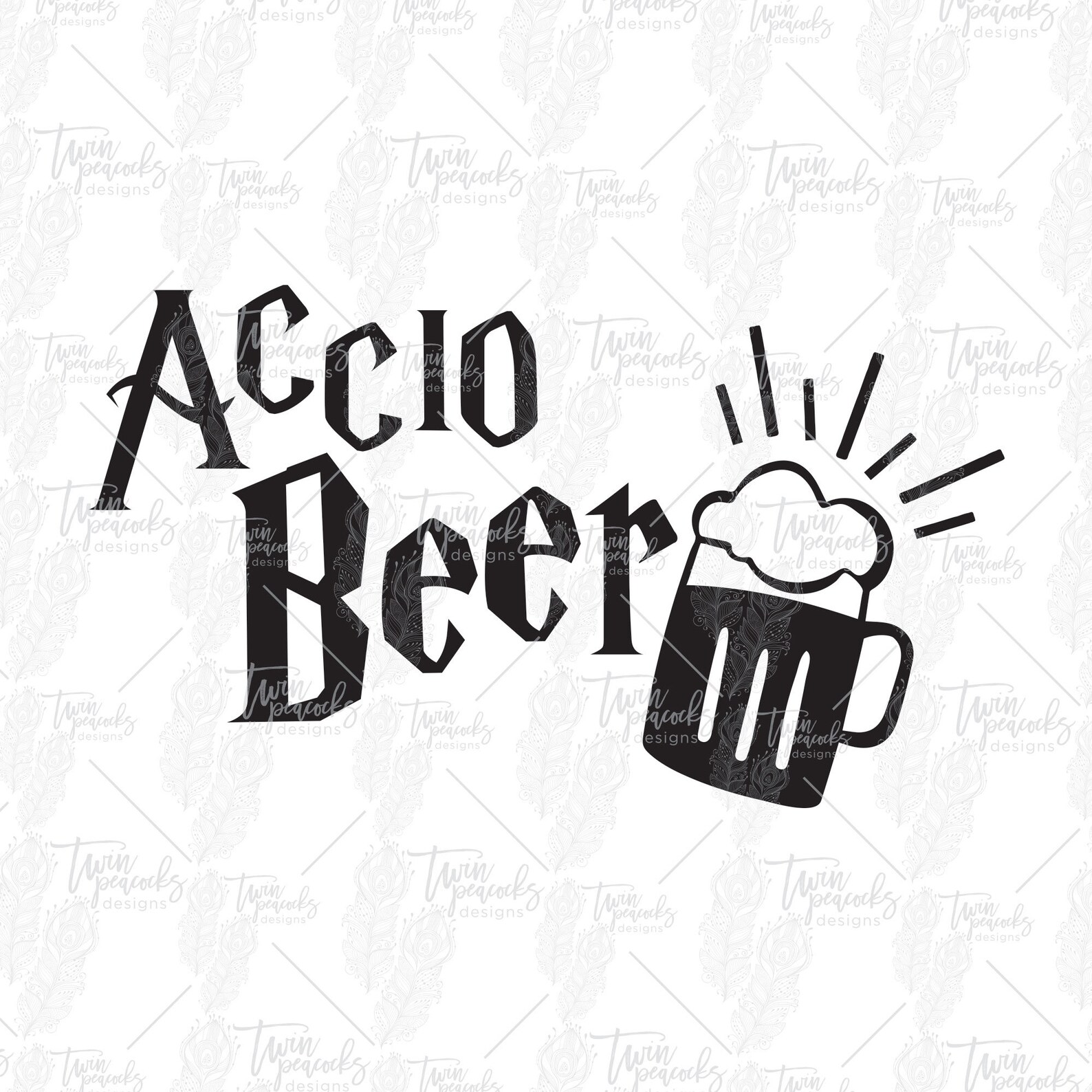 Accio Beer Cut File PNG SVG JPG - Etsy