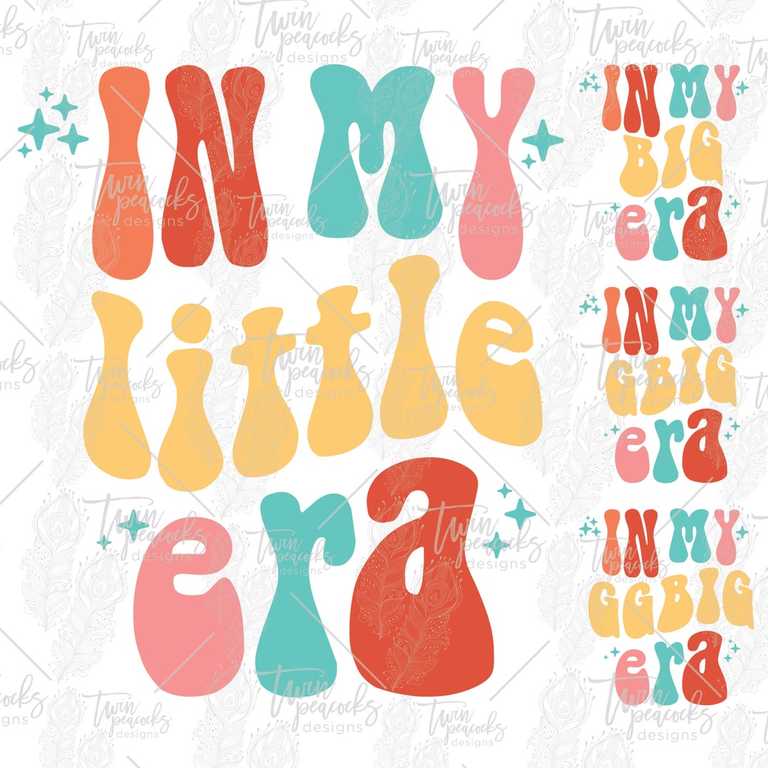 Era Sorority Set - 4 Designs - SVG PNG JPG - Etsy