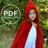 Little Red Riding Hood Clipart, Fairytale Clipart, Red Riding Hood ...