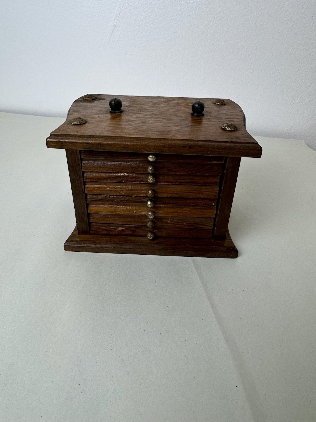 Vintage Chest With Coaster Drawers (read) - Etsy