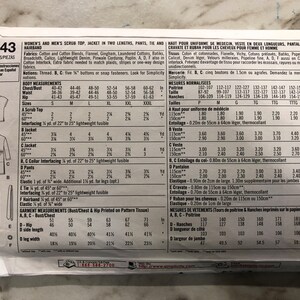 5443 Simplicity Easy to Sew 22pc Pattern by Simplicity Women's and Men ...