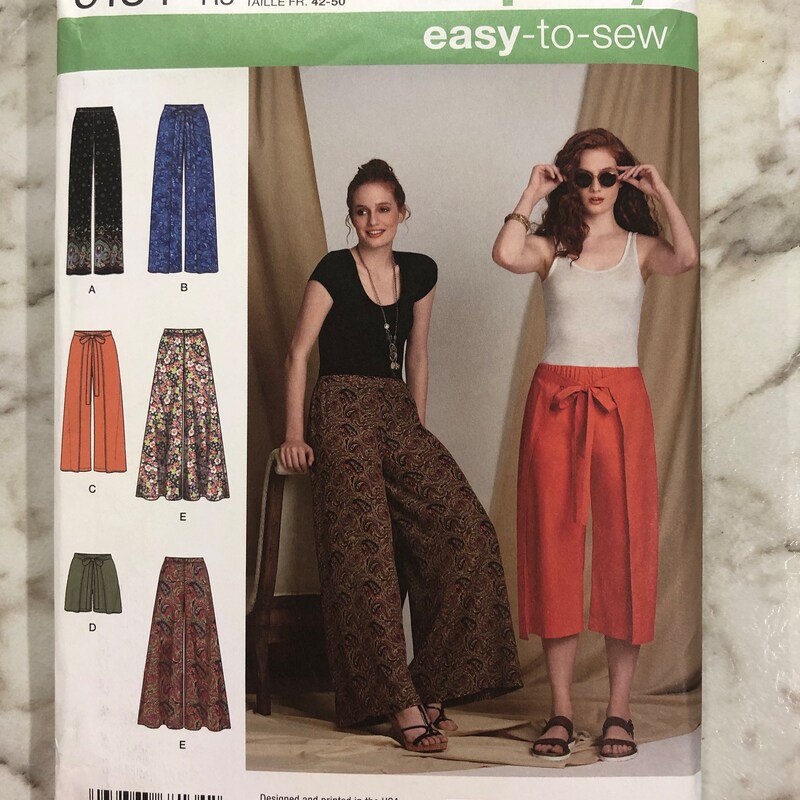 Wrap Pants Pattern - Etsy