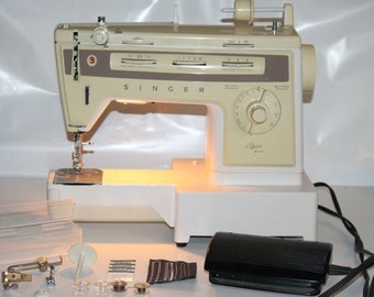 Singer Stylist Sewing Machine Model 834 - Etsy