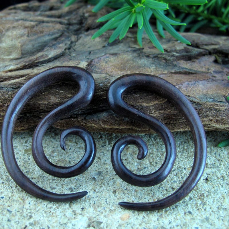 Wood Ear Gauges - Etsy