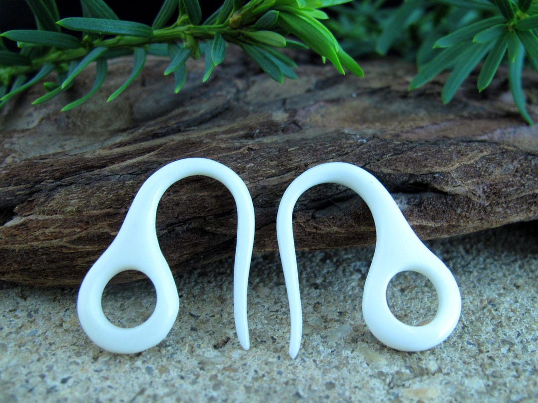 One Pair of 8G - 3mm Leo Zodiac Symbol Gauged Earrings , Tribal Gauge ...