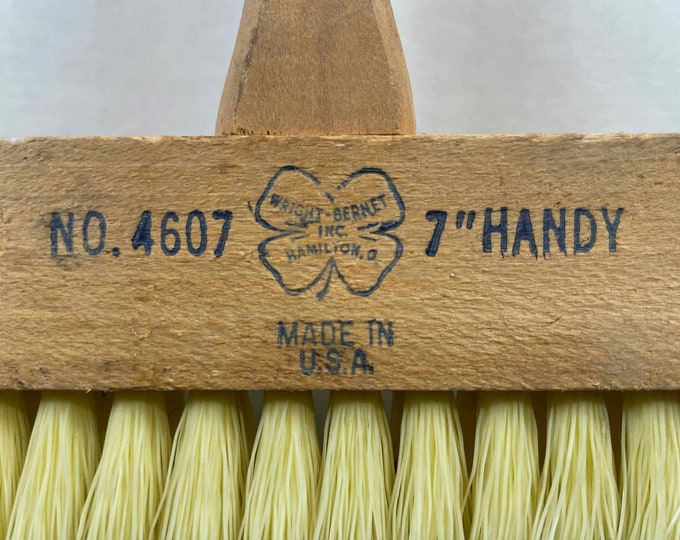 Vintage Wright-bernet Hand Whisk Broom, or Wallpaper Brush, 7" Handy ...