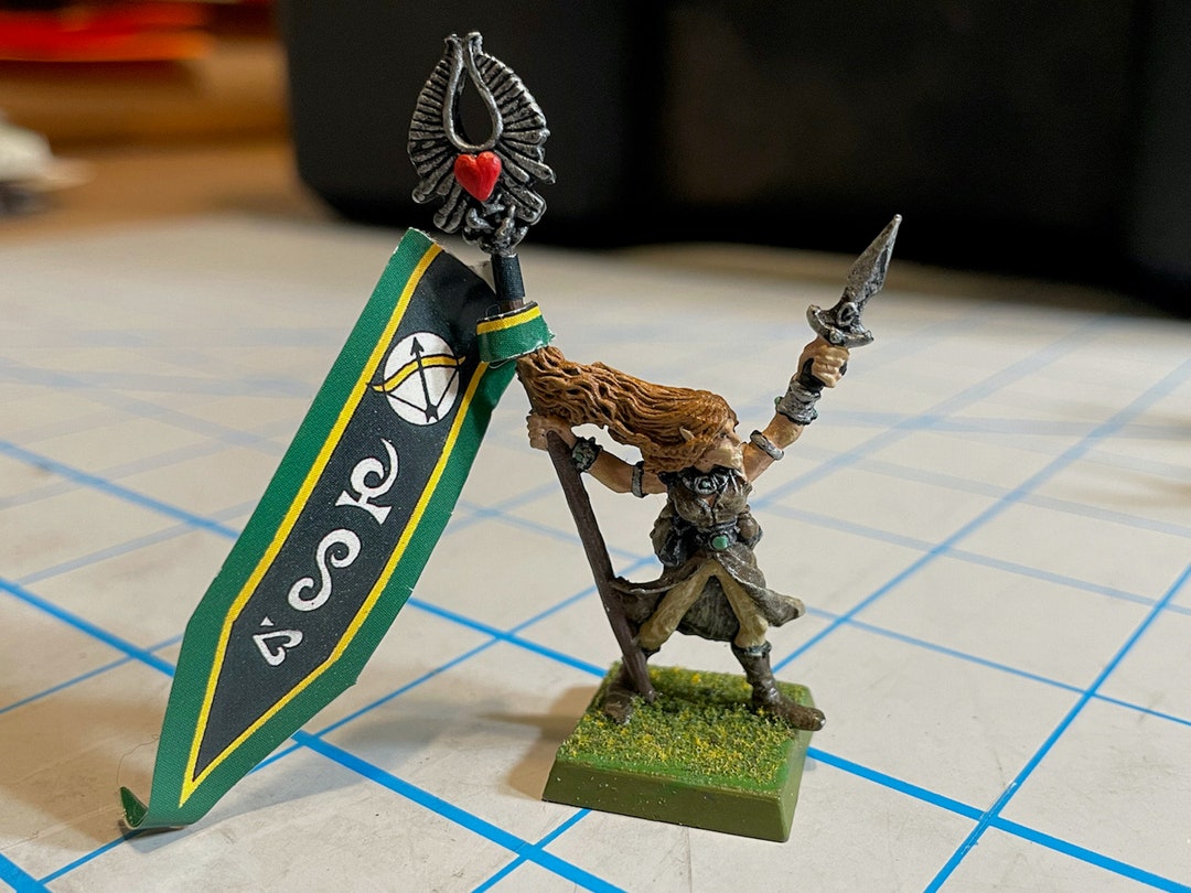 Hand-painted Citadel Metal Figure Vintage 1984 Rpg Game Character ...