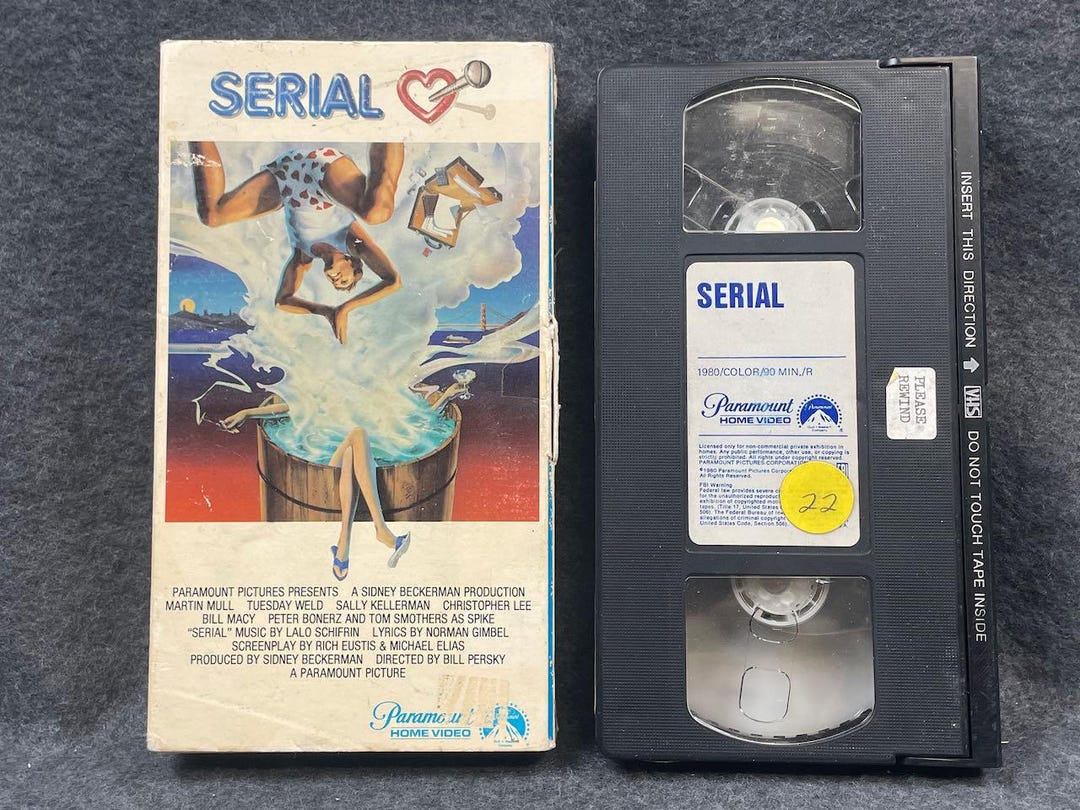 Serial - Rare Original 1981 VHS Tape of Comedy Film Starring Martin ...