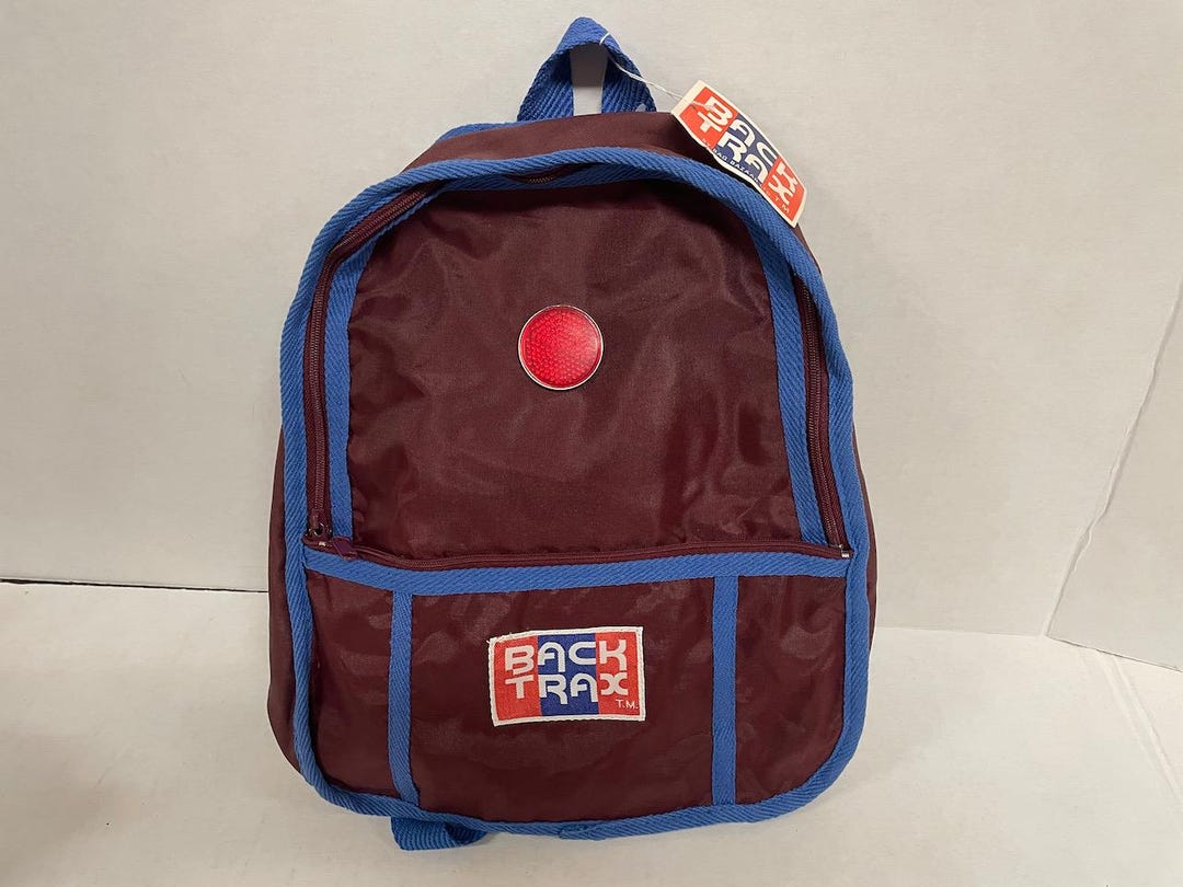 Vintage Back Trax Backpack, Cute, Small, New Old Stock Bag - Nylon in ...