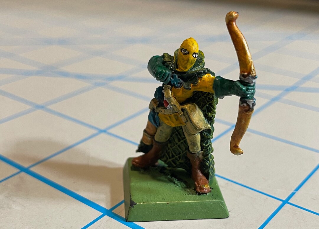 Waywatcher 5 Wood Elf Archer Hand-painted Warhammer Metal Figure ...