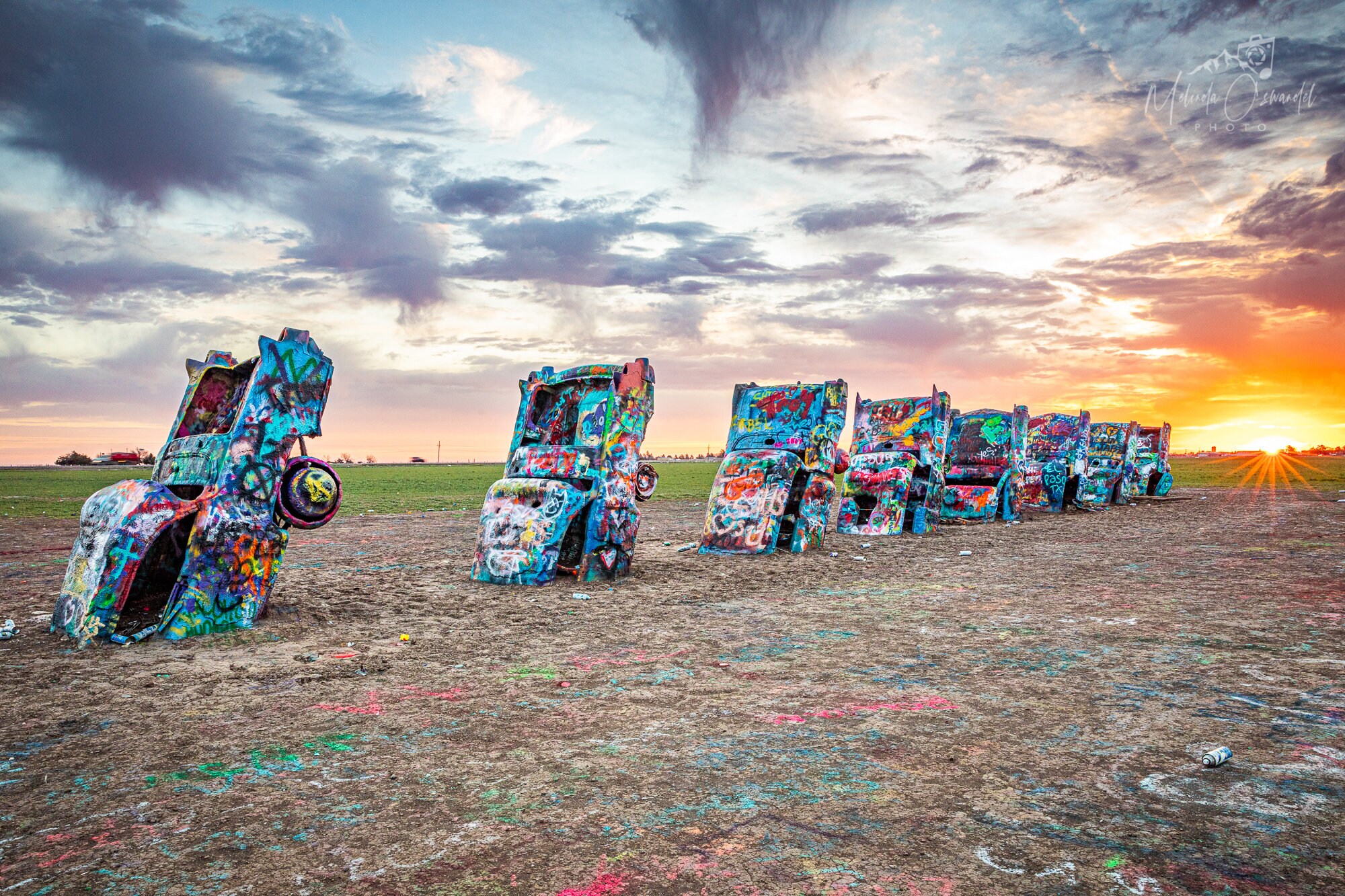Car Photography, Cadillac Ranch, Car Photo Print, Car Enthusiast ...