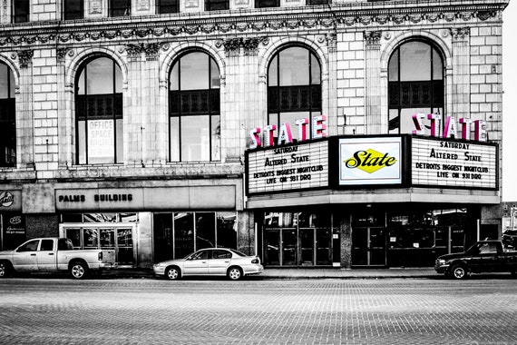 Detroit Photography State Theatre the Fillmore Music Venue - Etsy