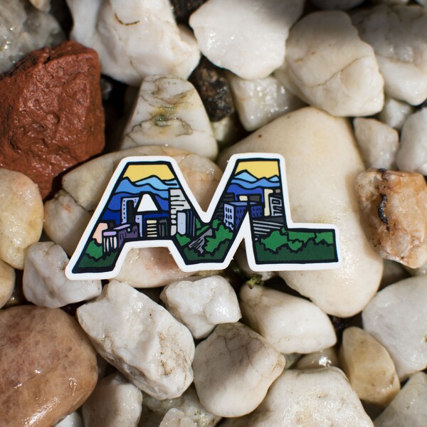 Asheville Stickers - Etsy