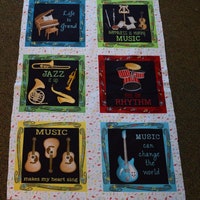 Music Fabric - Etsy