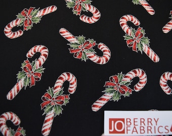 Candy cane fabric | Etsy