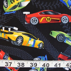 Race Cars From the Car Collection by Timeless Treasures, Quilt or Craft ...
