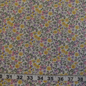 Yellow and Lavender Calico From Aunt Grace Calicos by Judy Rothermal ...
