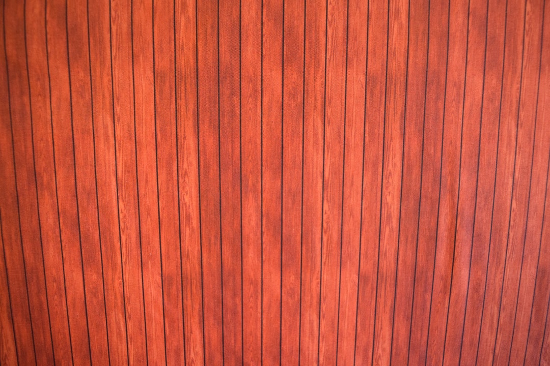 Barn Red Wood Plank Fabric, Paint Brush Studio. Cotton Fabric by the ...