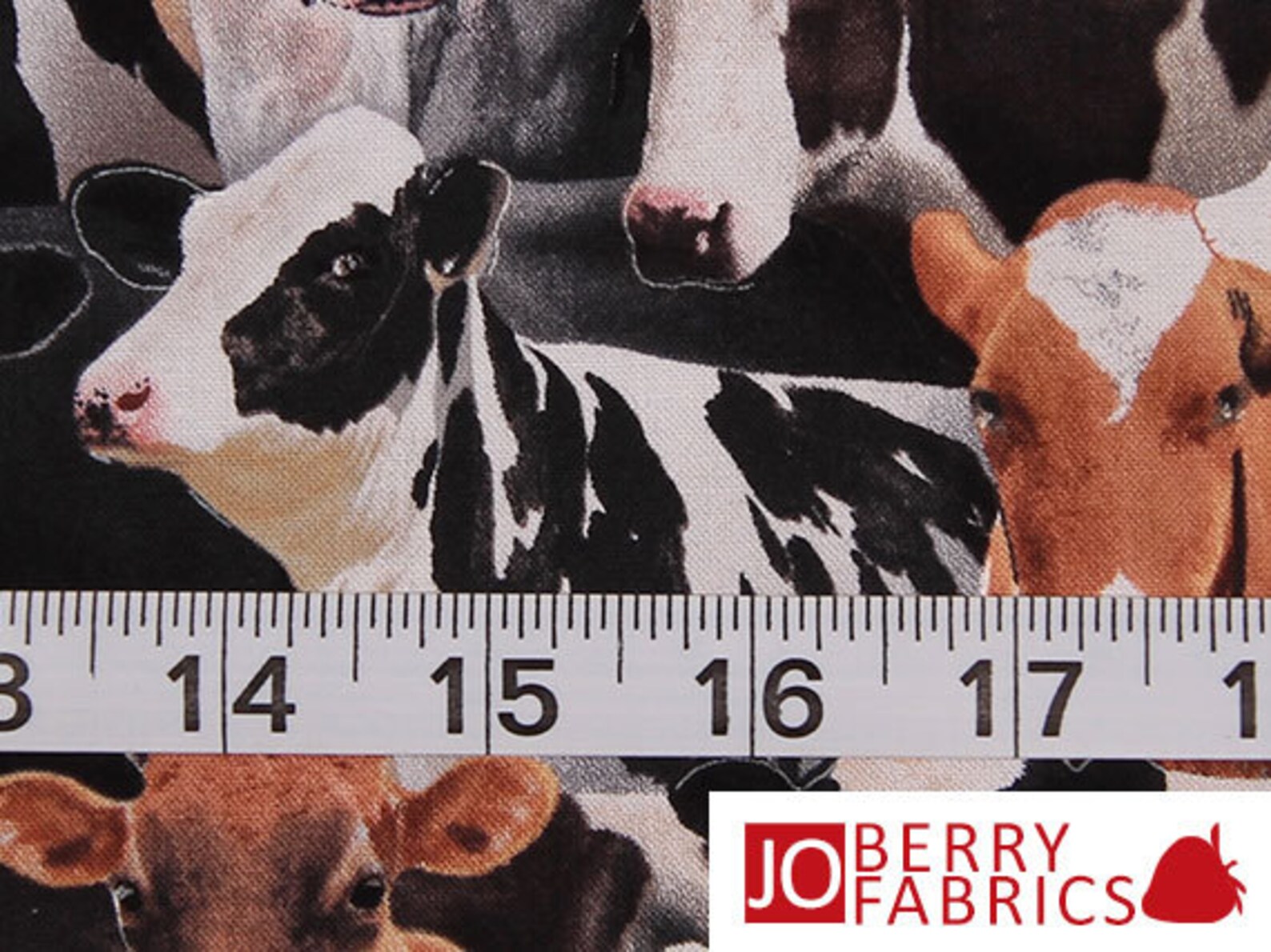 Cows Fabric Packed Cows by Elizabeth Studio Quilt or Craft | Etsy