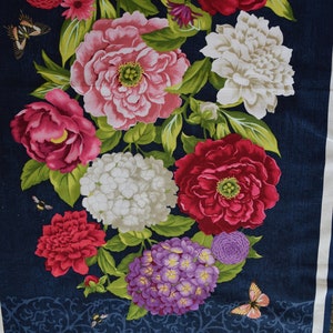 Floral Serenade Panel by Anne Rowan for Wilmington Prints. Panel #1901 ...
