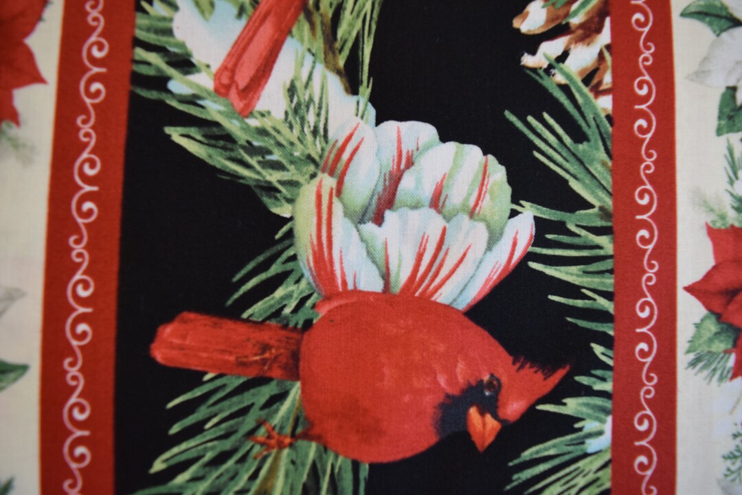 Cardinal Stripe From the Cardinal Cozy Collection by Nancy Mink for ...