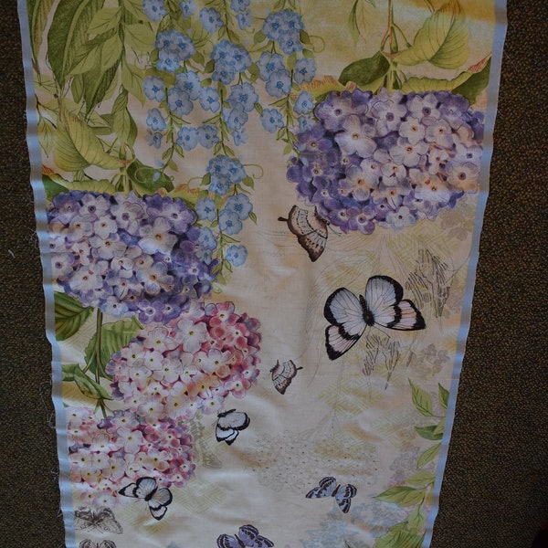 Hydrangea Fabric - Etsy