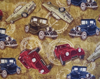 Antique Cars Fabric - Etsy