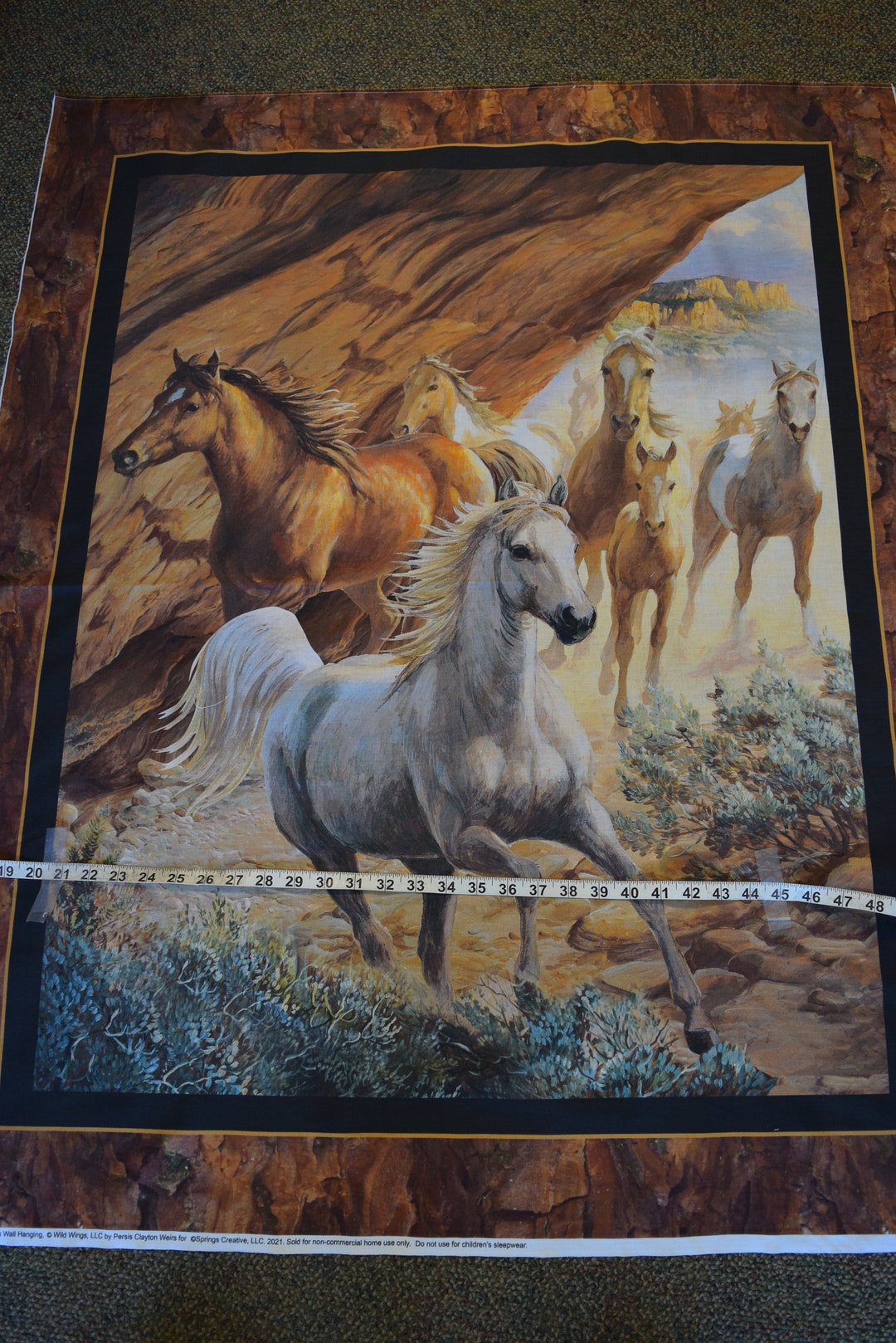 Horse Panel From Independence Pass Collection by Persis Clayton Weirs ...