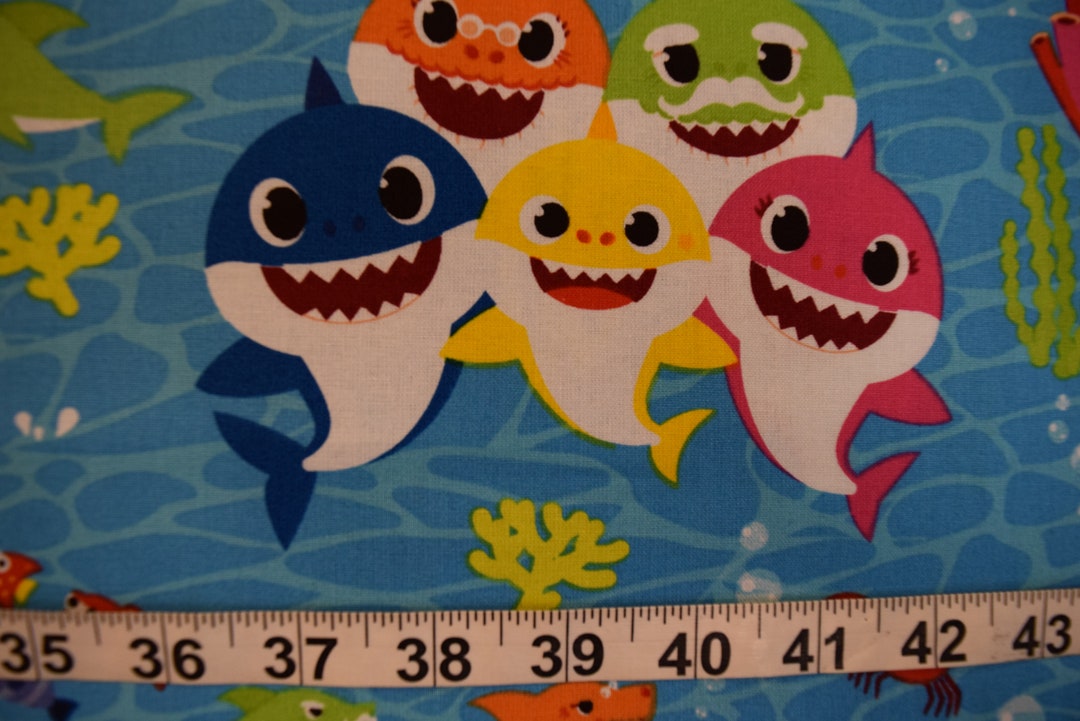 Baby Sharks From Smart Study Collection by David Textiles. Fabric by ...