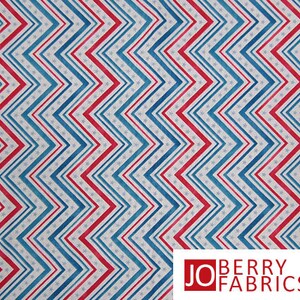 Patriotic Chevron Fabric, A Nation's Song by Studio 8 for Quilting ...