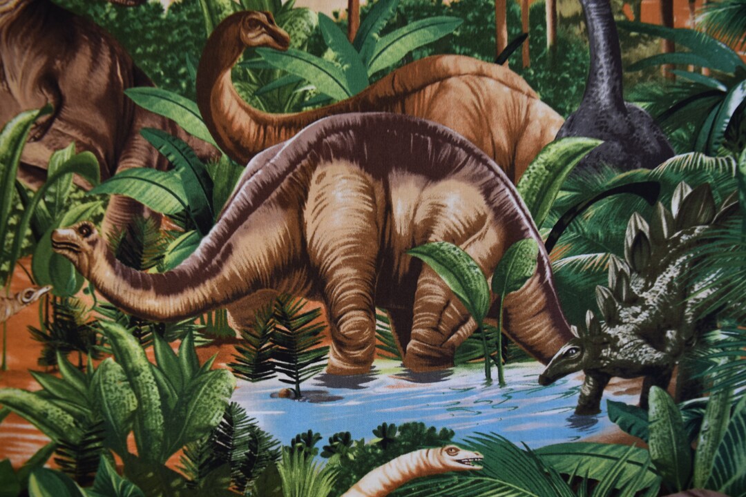 Dino's by Michael Searle for Timeless Treasures. Fabric by the Yard ...