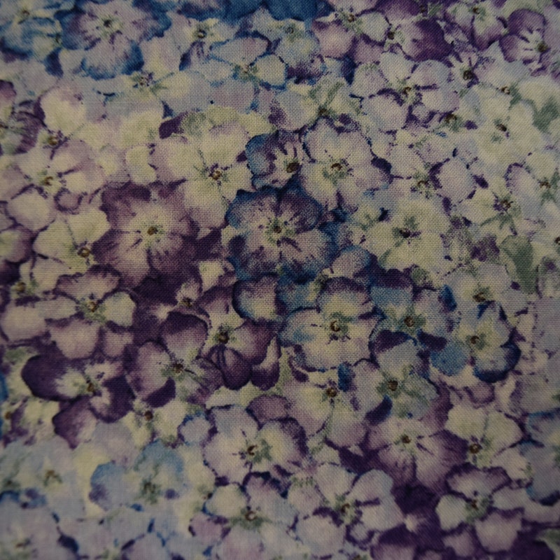 Hydrangea Fabric - Etsy