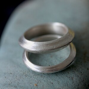 Handmade Silver Ring With Angled Top Profile -small*silver Ring*ring ...