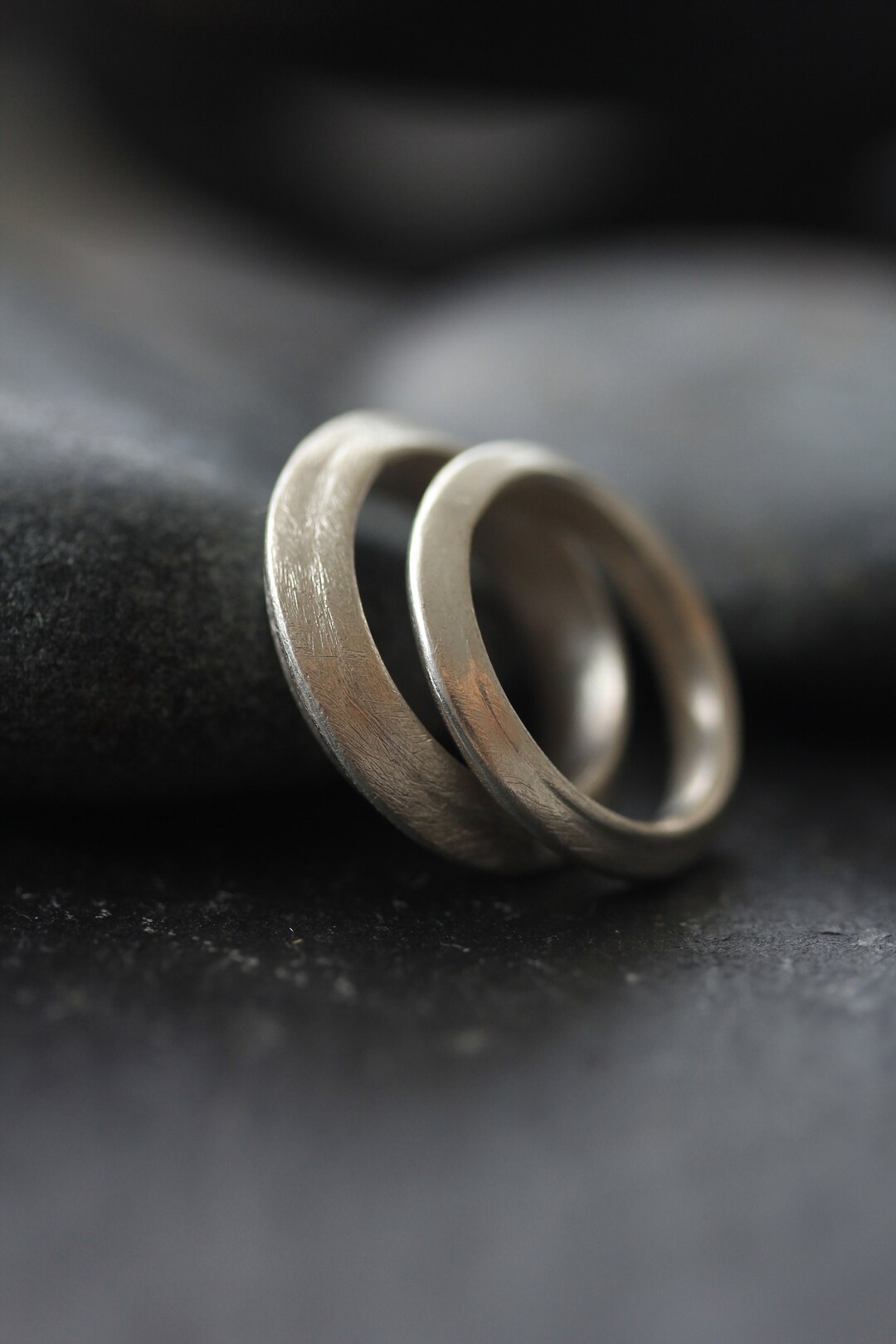 Handmade Silver Ring With Angled Top Profile Small R0051S - Etsy