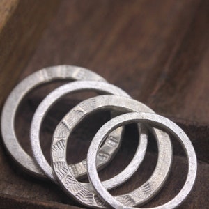 Simple Square Profile Handmade Silver Ring*silver Ring*ring for Women ...