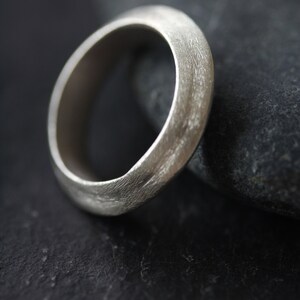Handmade Silver Ring With Angled Top Profile -small*silver Ring*ring ...