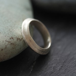 Handmade Silver Ring With Angled Top Profile Small R0051S - Etsy