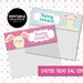Printable Easter Treat Bag Topper Easter PRINTABLE Treat Tag Gift Tag ...