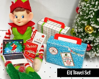 Printable Elf Suitcase - Etsy