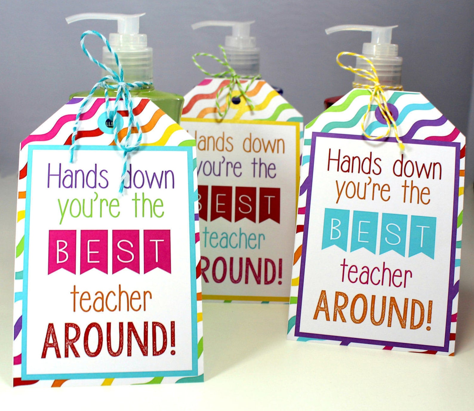 INSTANT Download Hands Down Best TEACHER Appreciation School - Etsy