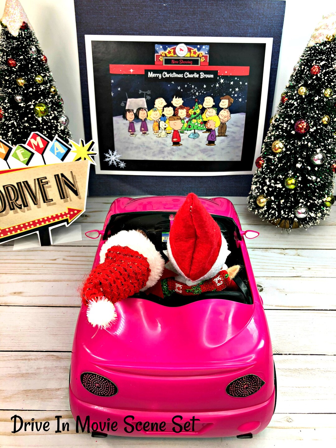 Elf Printable MOVIE Drive in Printable Elf Prop Elf Car Concessions ...