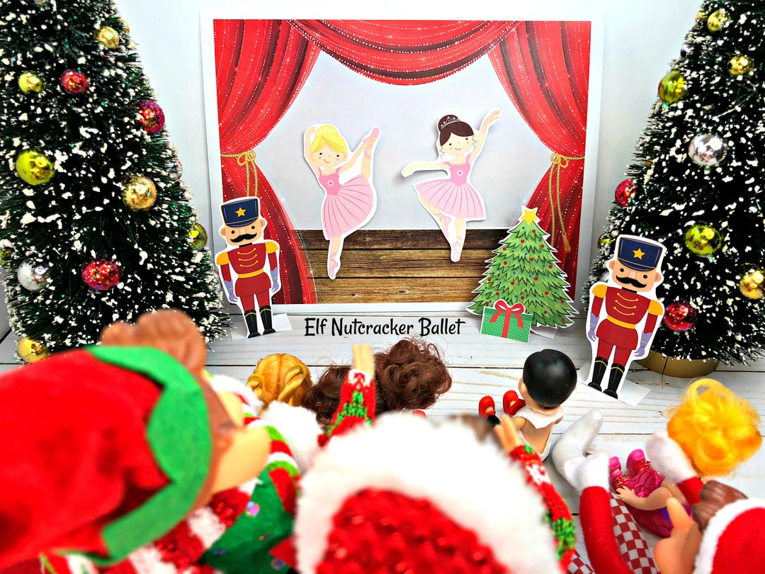 Printable Elf Prop NUTCRACKER Ballet Theater Christmas Props Elf ...