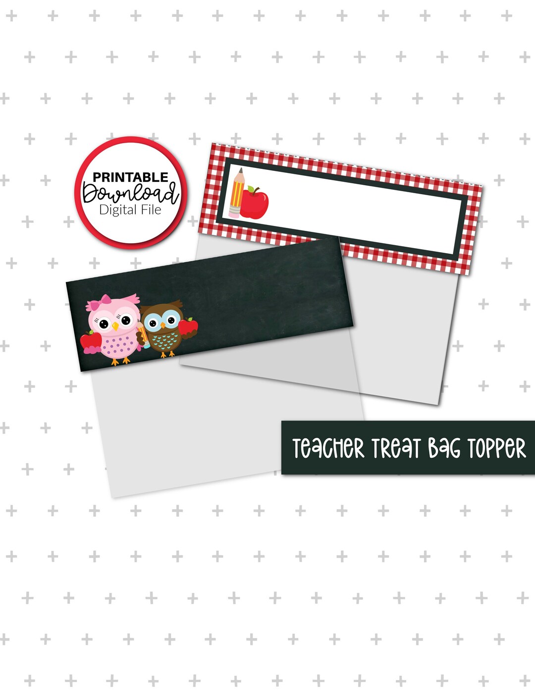 Printable TEACHER Treat Bag Topper Teacher PRINTABLE Treat Bag Teacher ...