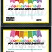 100th Day of School Rainbow Chalkboard Award Certificate INSTANT ...