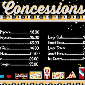 INSTANT Download Kids Dramatic Play Movie THEATER Stand Diner ...