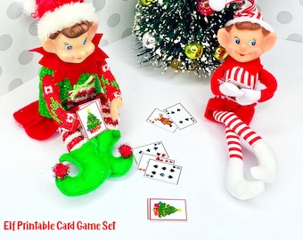 Elf Uno Cards - Etsy
