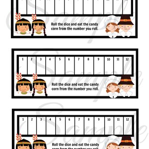 INSTANT Download Thanksgiving CANDY CORN Game Printable - Etsy
