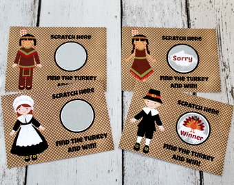 INSTANT Download HALLOWEEN Scratch off Ticket Game Printable | Etsy