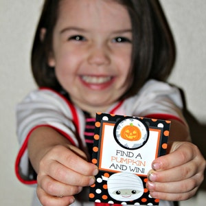 INSTANT Download HALLOWEEN Scratch off Ticket Game Printable Download ...